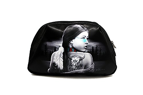 DGA Angels Day of the Dead Native American Dream Catcher/Princess Coin Travel Purse/Bag