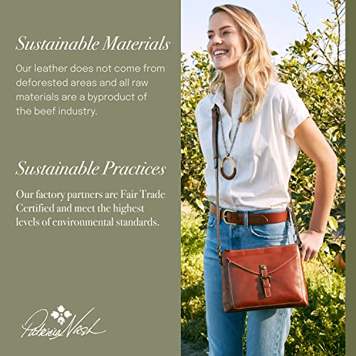Patricia Nash | Large Paris Satchel | Handbag for Women | Leather Purse for Women, Florence