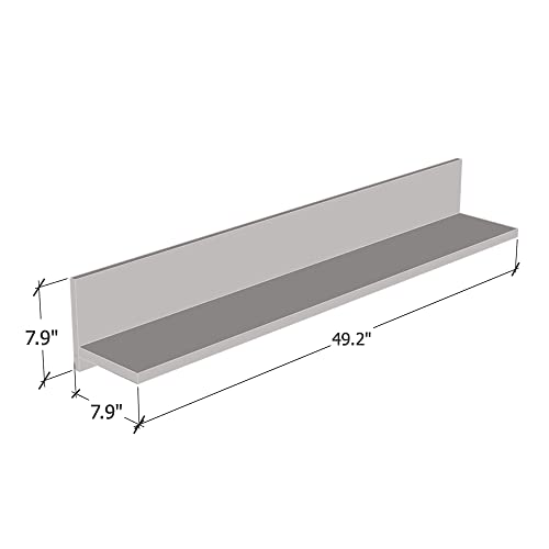 MEBLE FURNITURE & RUGS Soho S5 Modular Modern Wall Mounted Floating 2 Piece Shelf Set