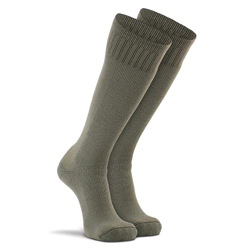 Fox River Wick Dry Socks for Men Extra Cushioned Mid Calf Boot Socks for Stuffy Free, Super Comfy and Fresh Feet - Foliage Green - X Large (6078)