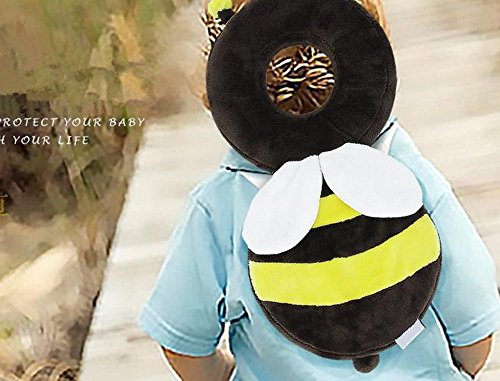 Baby Toddlers Head Protective, Adjustable Infant Safety Pads for Baby Walkers Protective Head Cute Small bee