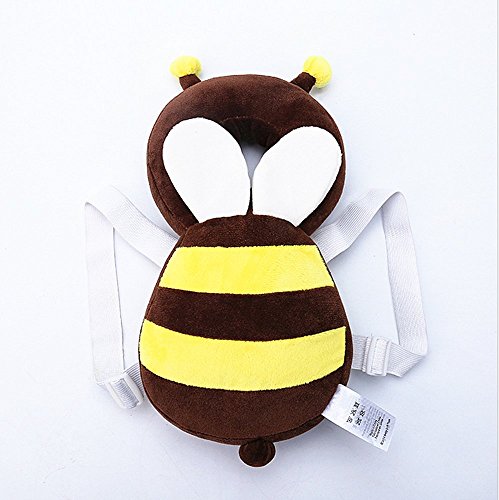 Baby Toddlers Head Protective, Adjustable Infant Safety Pads for Baby Walkers Protective Head Cute Small bee