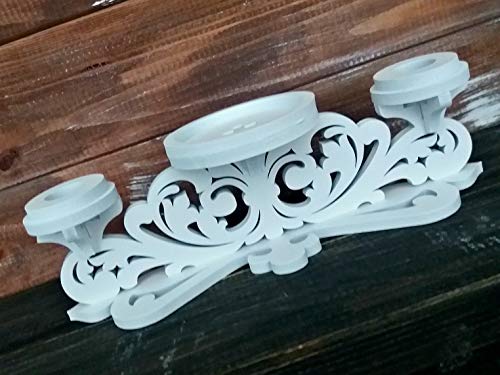 Unity Candle Holder-Unity Candle Stand-Unity Candle-Pillar Candle Holder-Wedding Gift -Ceremony Decoration-Wedding Centerpiece (Big)