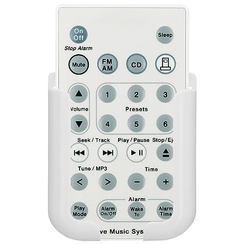 Replacement Remote Control Compatible for Bose Sound Touch Wave Music Radio System I II III IV (White)
