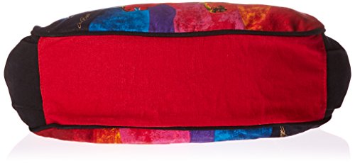 Laurel Burch 80367 Medium Hobo Zipper Top 15"X4.5"X9", Wild Horses of Fire