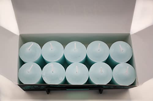 Enlightened Ambience Blue Water Scented Blue Votive Candles 10 Pack