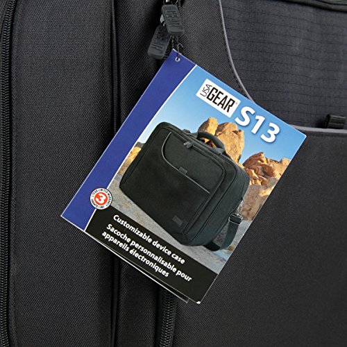 USA Gear PS4 Pro & PS3 Console Carrying Case Bag with Adjustable Shoulder Strap, Padded Interior & Multi-Function Storage Compartments Works with Playstation System & Gaming Accessories & More