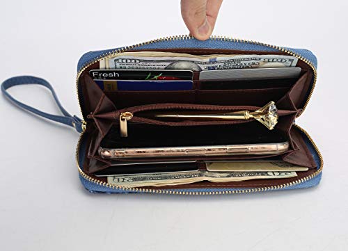 MKF Set Hobo Bag for Women & Wristlet Wallet β PU Leather Designer Handbag Purse β Shoulder Strap Lady Fashion, Beige