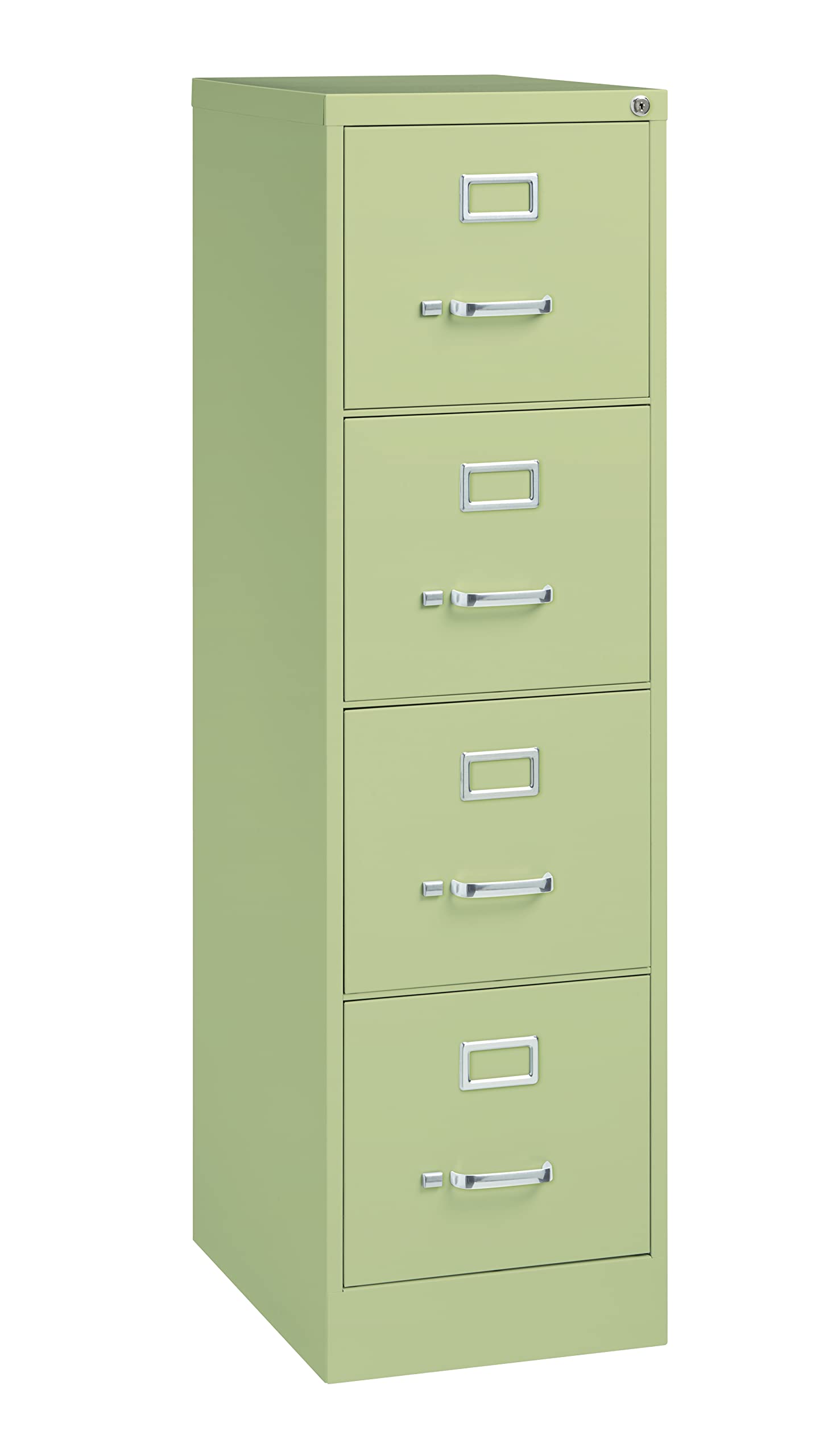 Hirsh Industries 22" Deep Vertical File Cabinet 4-Drawer Letter Size Putty, 17891
