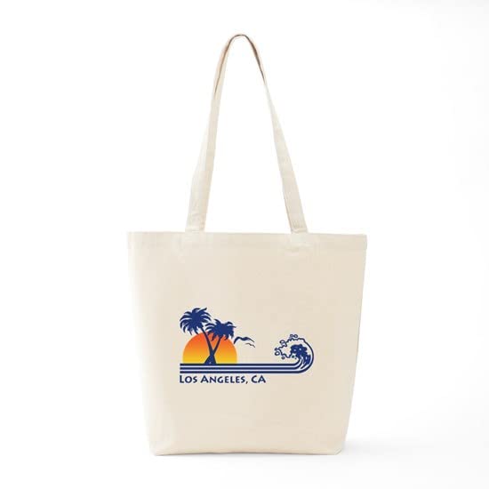CafePress Los Angeles, CA Tote-Bag Natural Canvas Tote-Bag,Shopping-Bag