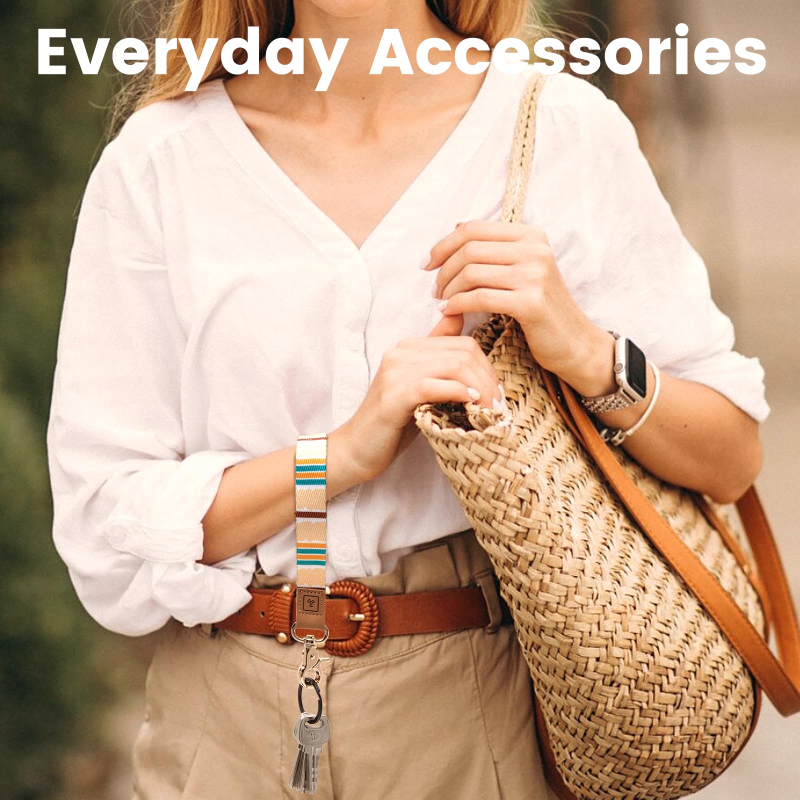 MNGARISTA Wristlet Strap for Key, Hand Wrist Lanyard Key Chain Holder