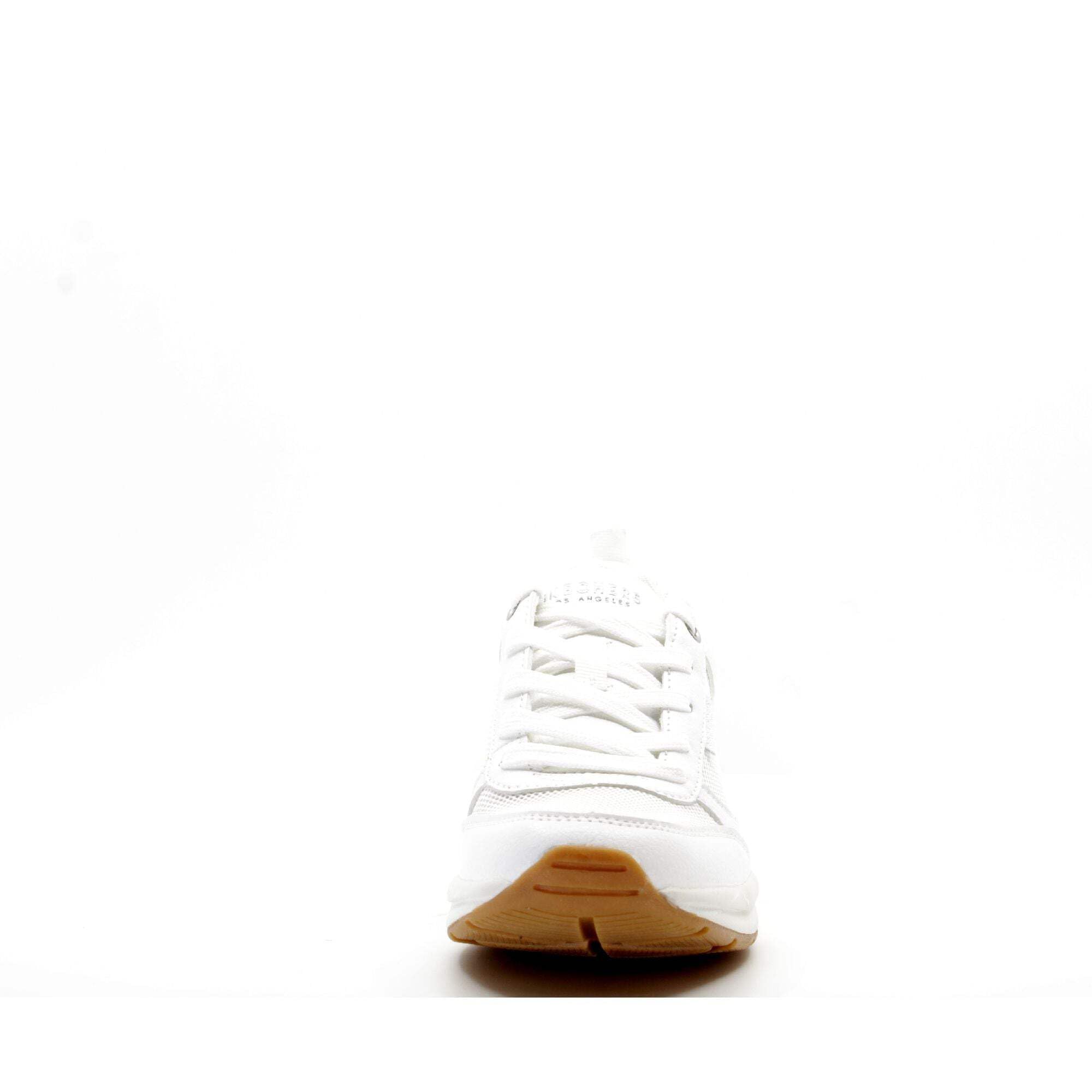 Skechers Women's Billion-HOT Days Sneaker, White, 8.5