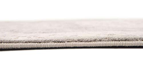 Unique Loom Traditional Classic Intricate Design with Distressed Vintage Detail, Area Rug, 3 ft 3 in x 5 ft 3 in, Purple/Ivory
