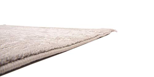 Unique Loom Traditional Classic Intricate Design with Distressed Vintage Detail, Area Rug, 3 ft 3 in x 5 ft 3 in, Purple/Ivory