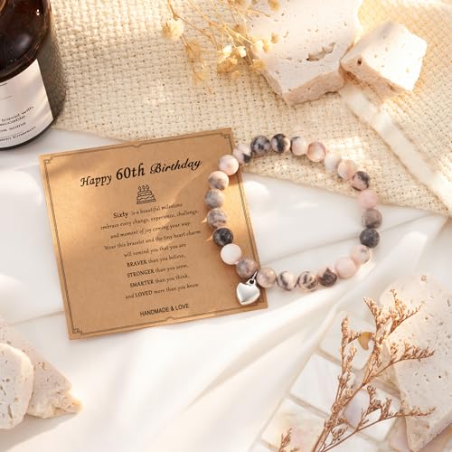 HGDEER 60th Birthday Decorations Gifts for Women Woman