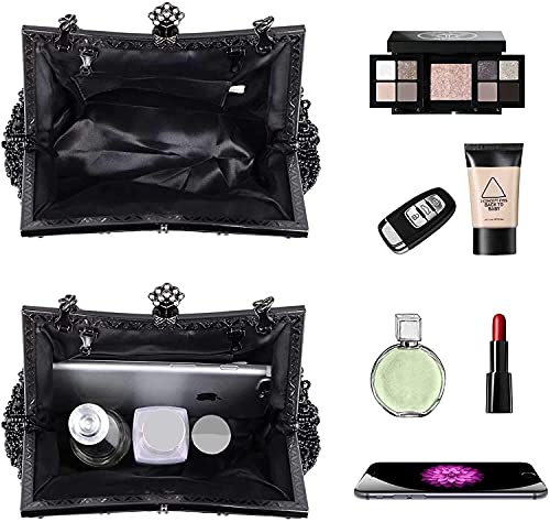 LIFEWISH 1920s Evening bags Unique Sequin Beaded Clutch Purses for Cocktail Wedding Party Prom
