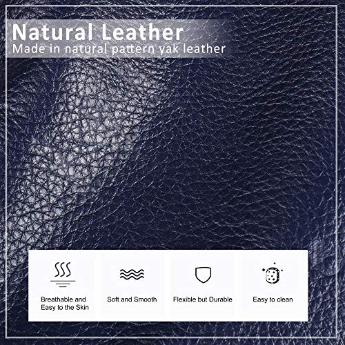 befen Cell Phone Crossbody Wallet Purse, Women Small Leather Crossbody Bag - Fit iPhone Xs Max (Navy Blue)