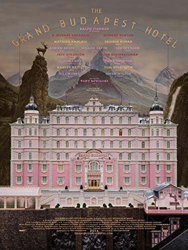 Mingki Grand Budapest Hotel Movie Poster - 18 Γ 24 Inch