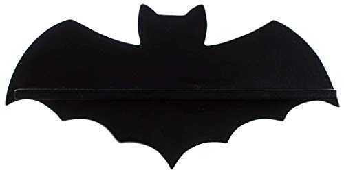 Sourpuss Bat Shelf Black