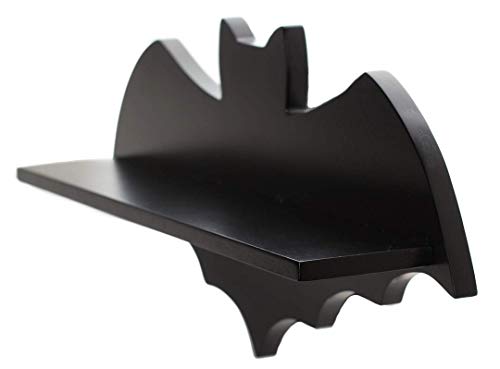 Sourpuss Bat Shelf Black