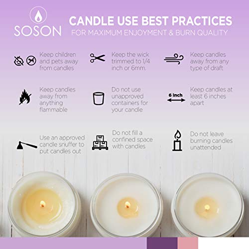 Simply Soson 10 inch Ivory Taper Candles 30 Pack | Ivory Candlesticks | Candle Sticks Bulk | Tapered Candles | Dripless Taper Candles | Long Candles Tall Candlesticks | Dinner Candles | Candles Sticks