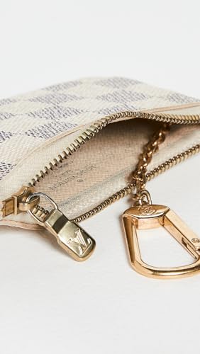 Louis Vuitton Women's Pre-Loved Pochette Cles, Damier Azur, White, One Size