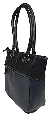 Tignanello Perfect Pockets Medium Tote, Midnight/Black