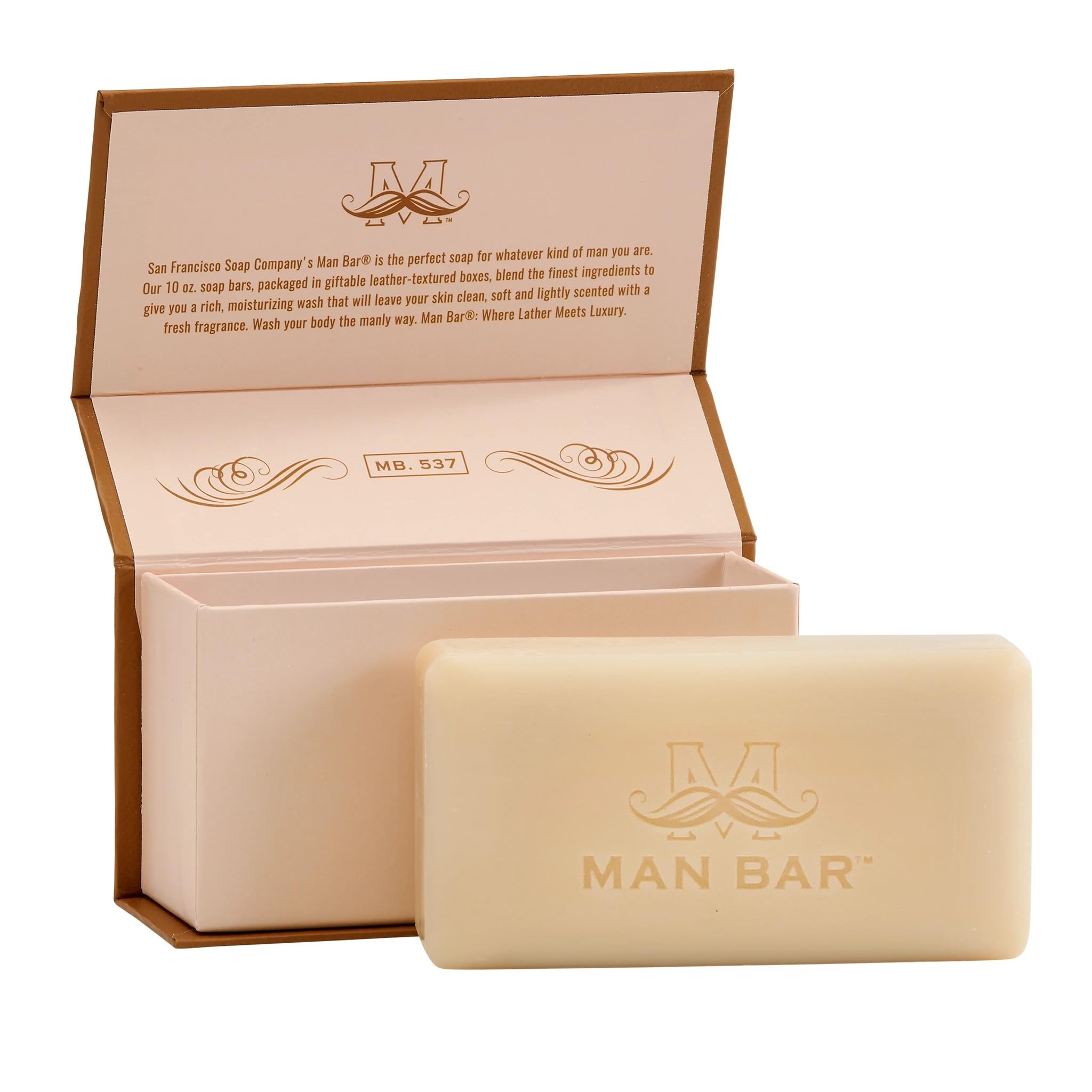 San Francisco Soap Company Spiced Tobacco Fragrance Man Bar – Moisture Rich