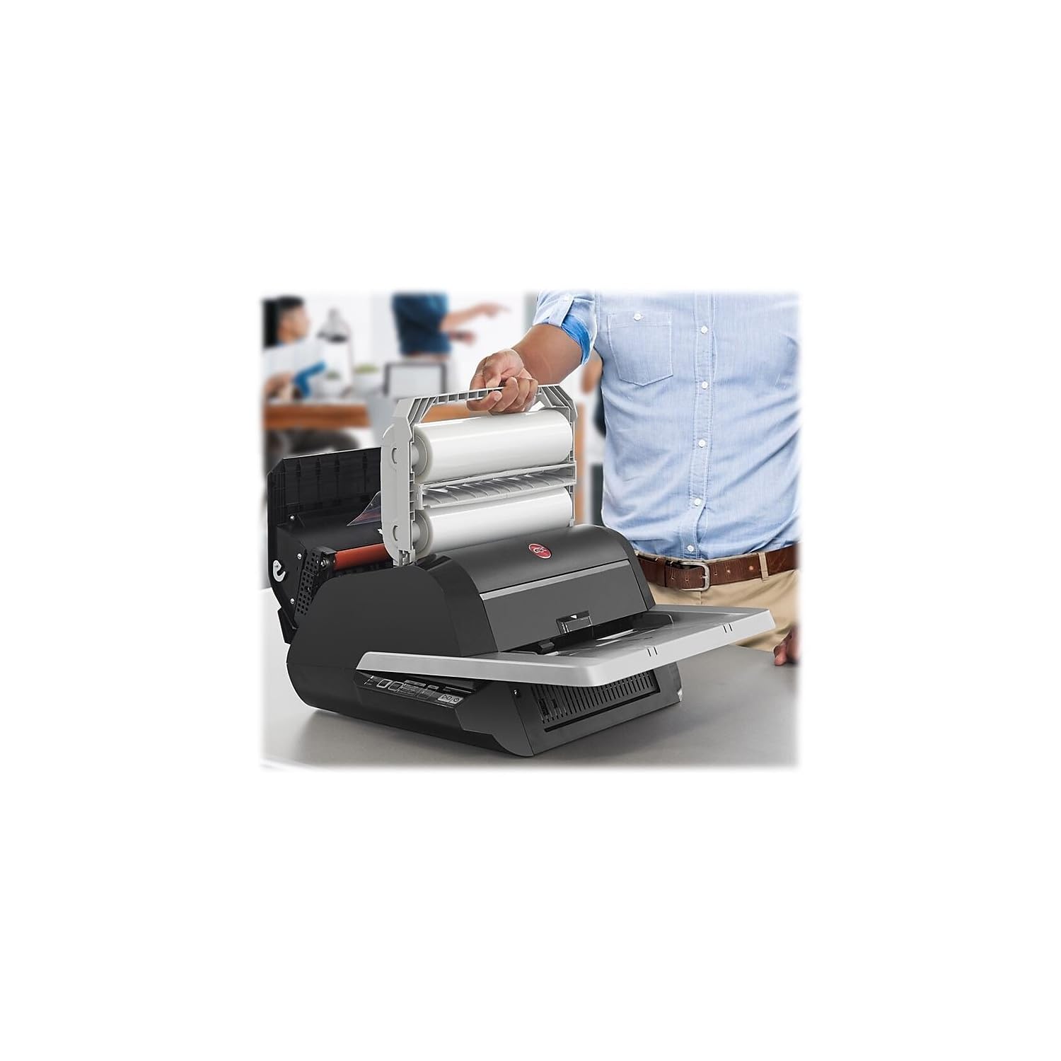 GBC Auto-Threading Laminating Film Cartridge for Foton 30, 3 Mil, 185' (FOTONC003B)