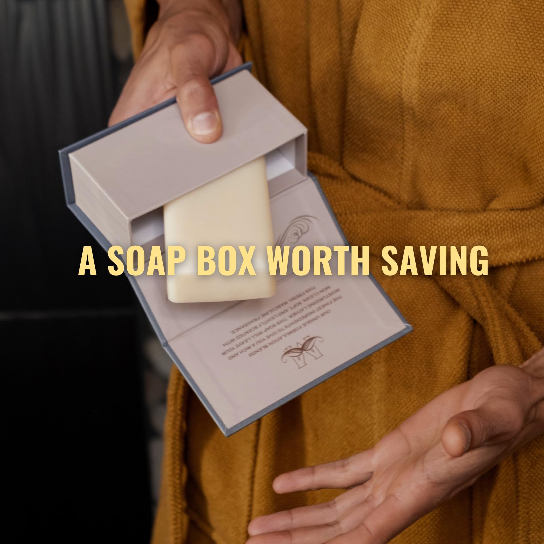 San Francisco Soap Company Spiced Tobacco Fragrance Man Bar – Moisture Rich