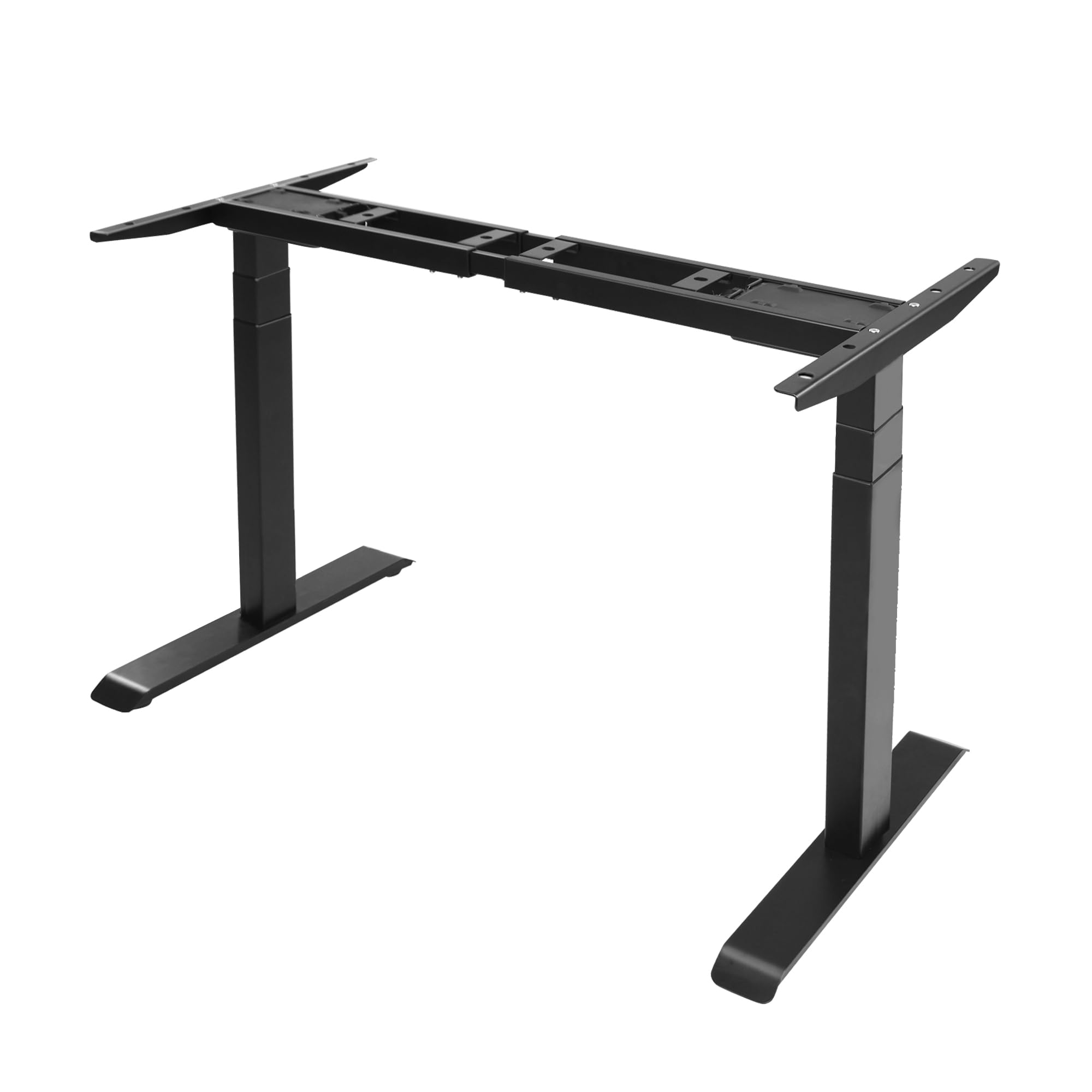 Fromann Electric 3 Tier Legs Dual Motor Desk Base Handset with USB A and C Ports - Sit Stand up Standing Height Adjustable Desk Frame for Home and Office AKB01