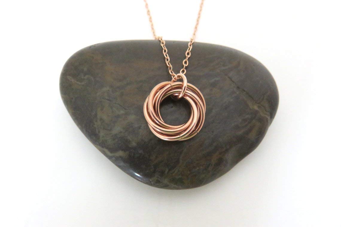 60th Birthday Gift for Women | Rose Gold Necklace | 60th Birthday Necklace
