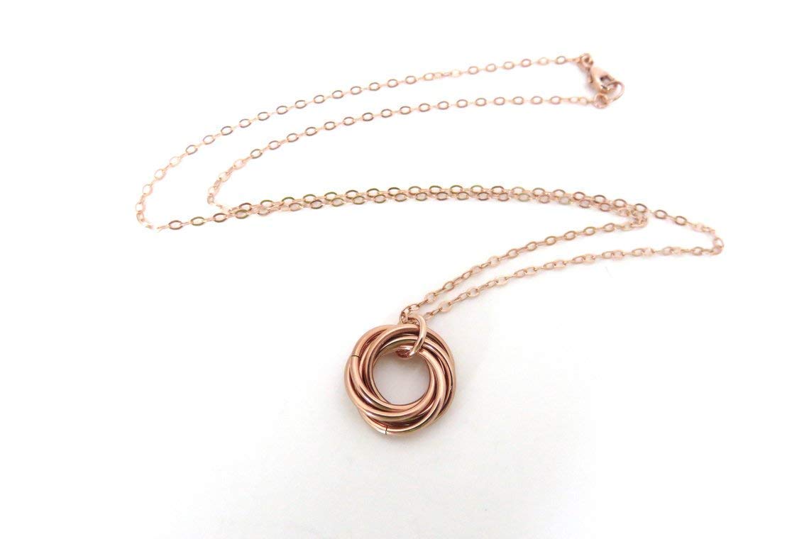 60th Birthday Gift for Women | Rose Gold Necklace | 60th Birthday Necklace