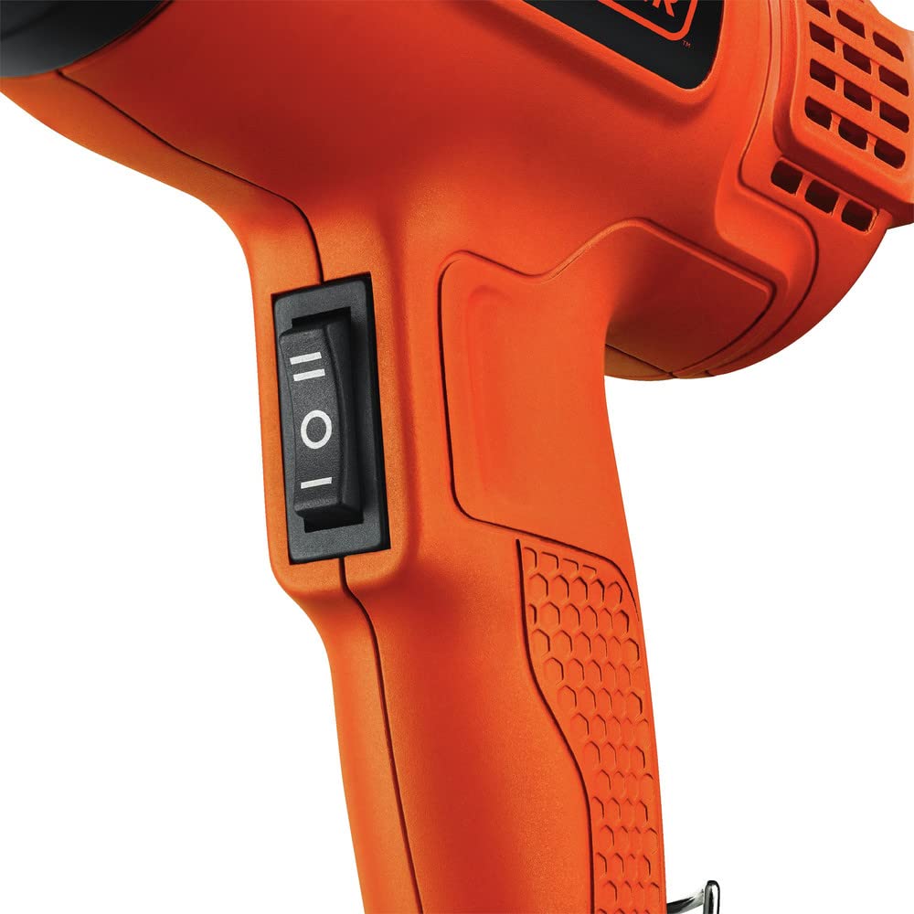BLACK+DECKER Heat Gun, 1350 Watt, Dual Temperature Settings, Corded (HG1300)