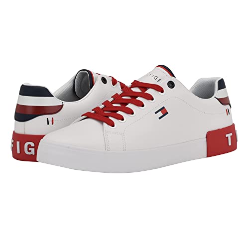 Tommy Hilfiger Rezz White/Red Multi 10.5 D (M)