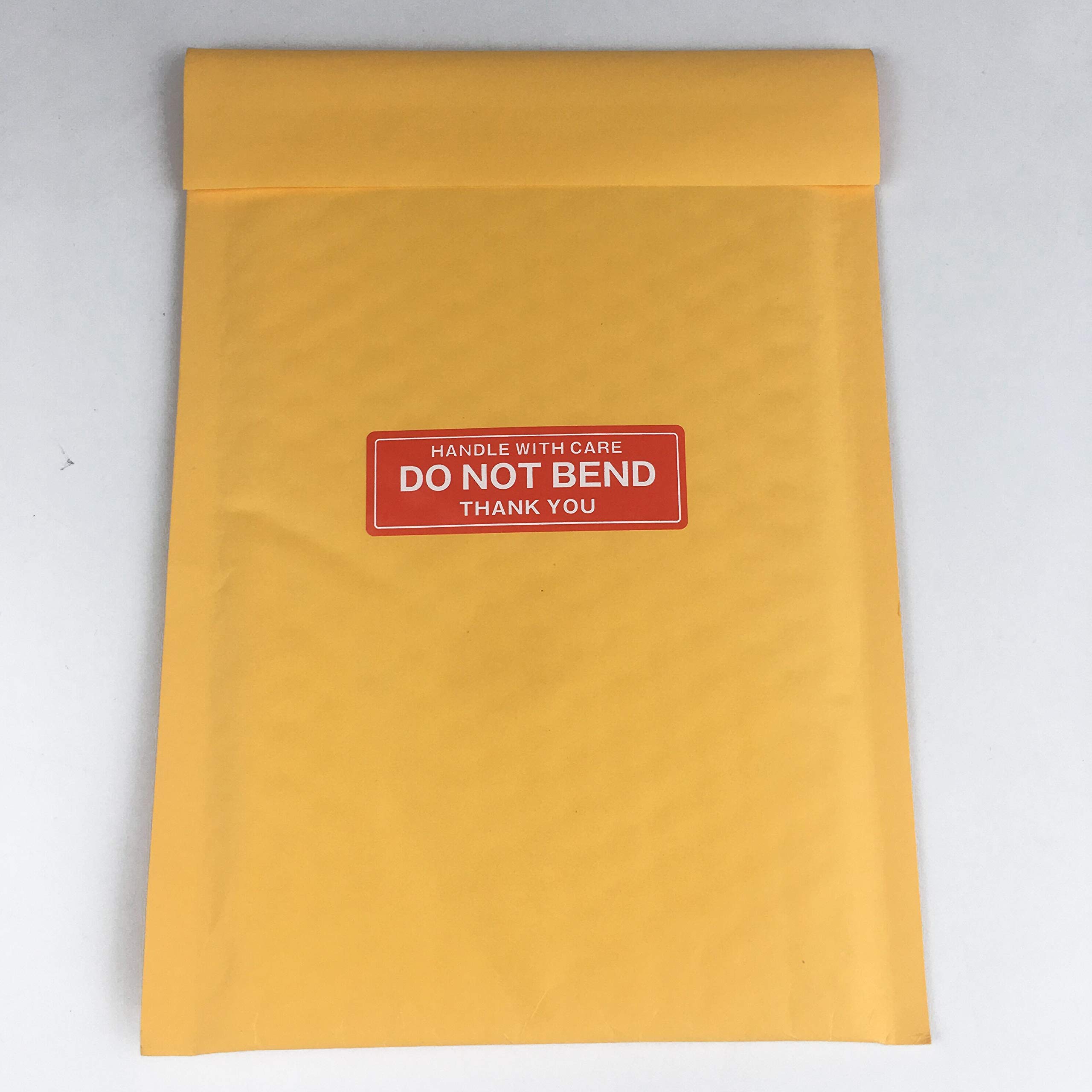FirstZi 1x3 Inches Handle with Care - Do Not Bend - Thank You Self Adhesive Shipping Warning Labels for USPS Envelope, 1000 Stickers Per Roll