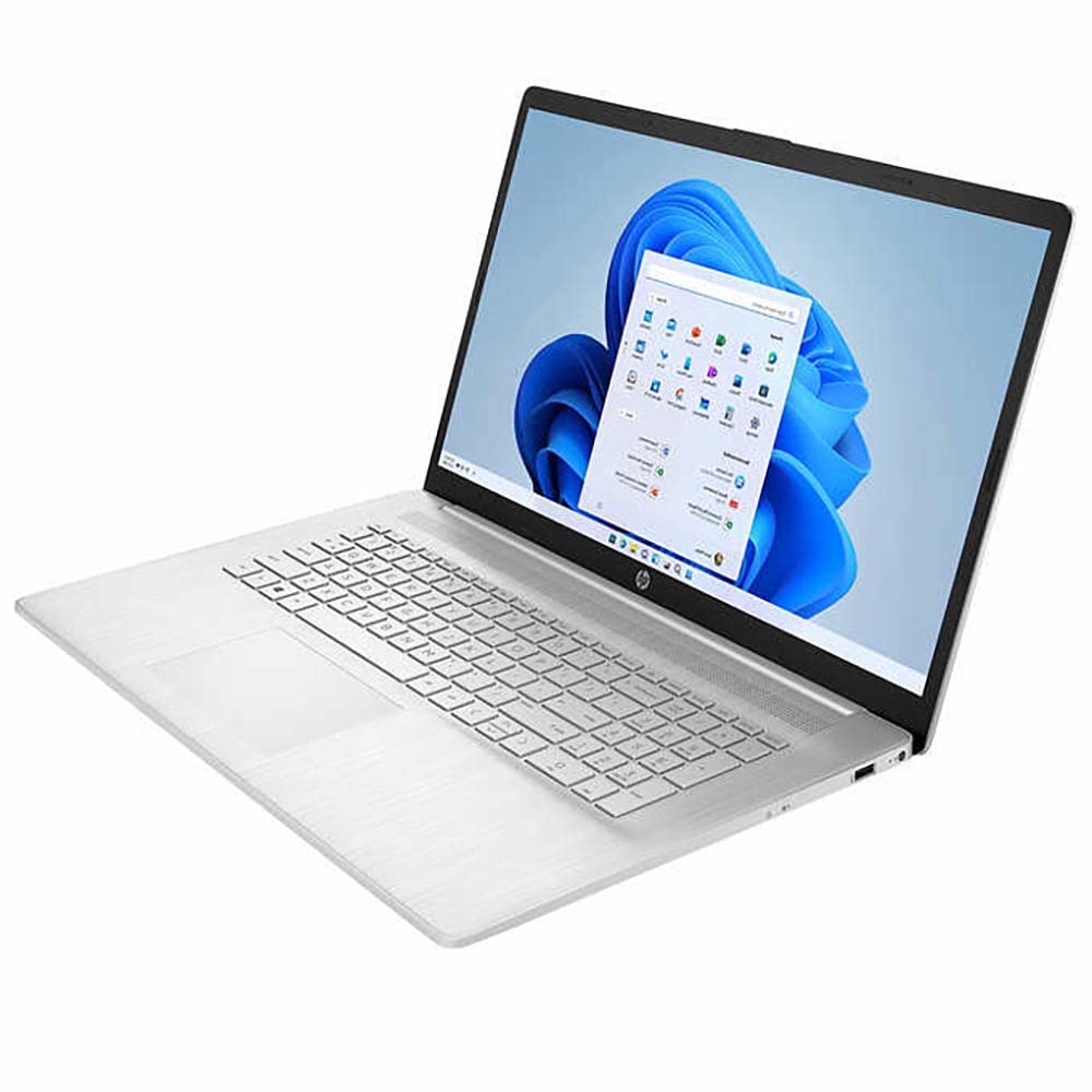 HP 2023 Newest 17.3" FHD Laptop, Intel Core i5-1235U (Up to 4.4GHz, 10 cores), Intel Iris Xe Graphics, 16GB RAM, 512GB PCIe SSD, Bluetooth, Windows 11 Home, Silver + 3in1 Accessories