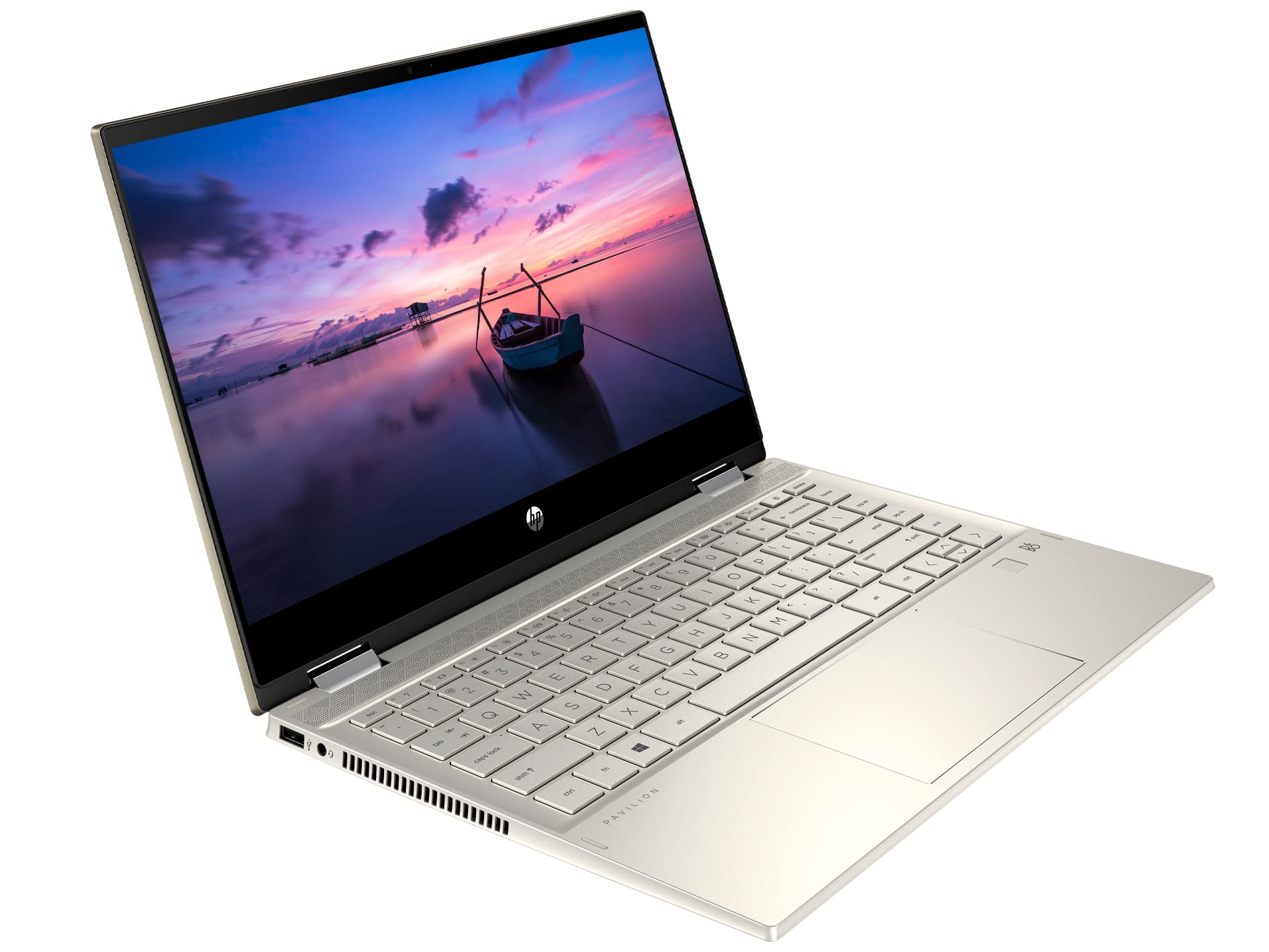 HP Pavilion x360 2-in-1 Convertible Business Laptop, 14β FHD Touchscreen, Intel Core i5-1135G7, Windows 11 Pro, 512GB SSD, 16GB RAM, Long Battery Life, Backlit Keyboard, 32GB Durlyfish USB Card