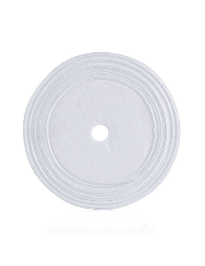 AKOAK 2 inches 25 Yards White Satin Ribbon Perfect for Wedding, Gift Wrapping