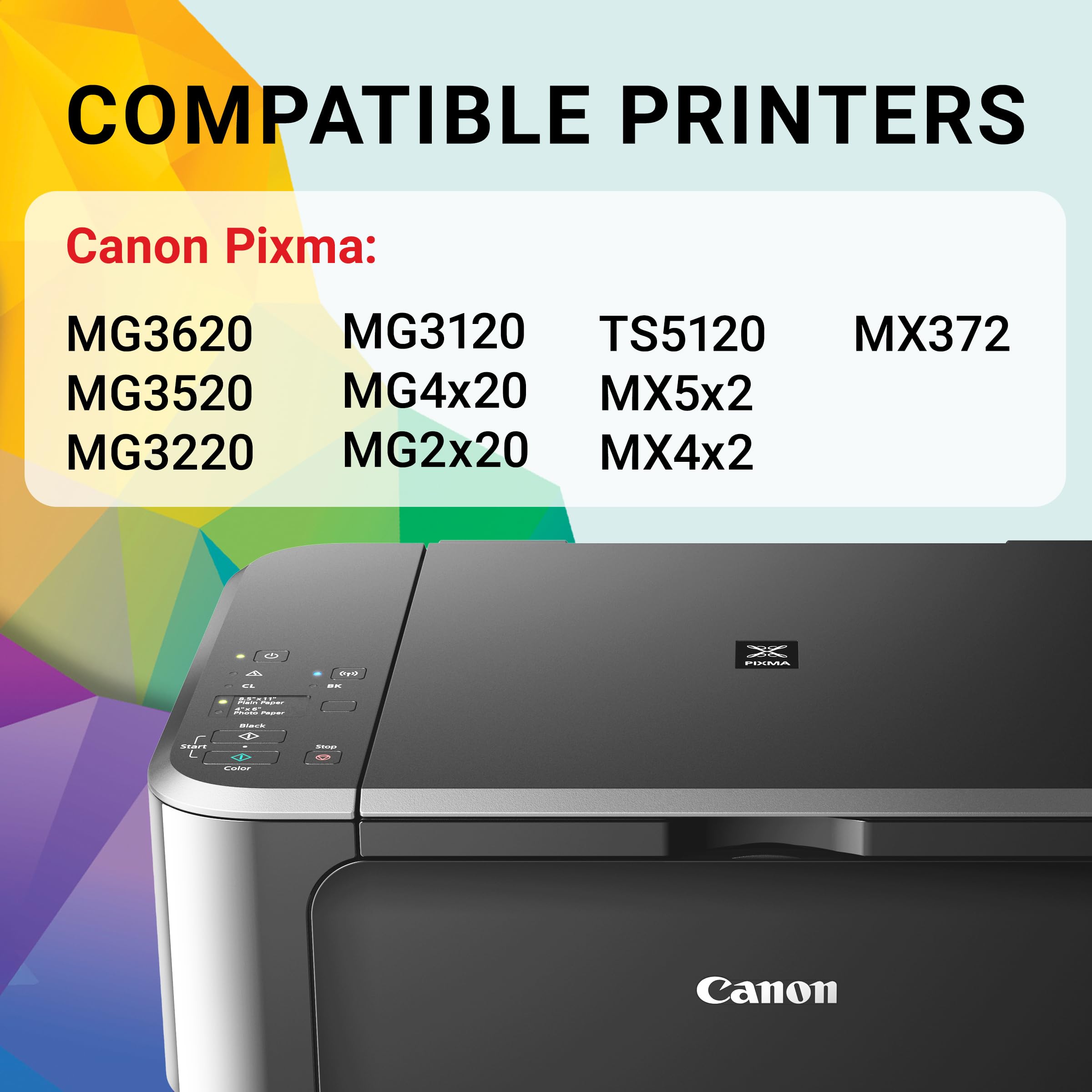 Genuine Canon PG-240XL/CL-241XL HIGH Yield Ink Cartridge Value Pack, Black and Tri-Colour - 5206B020
