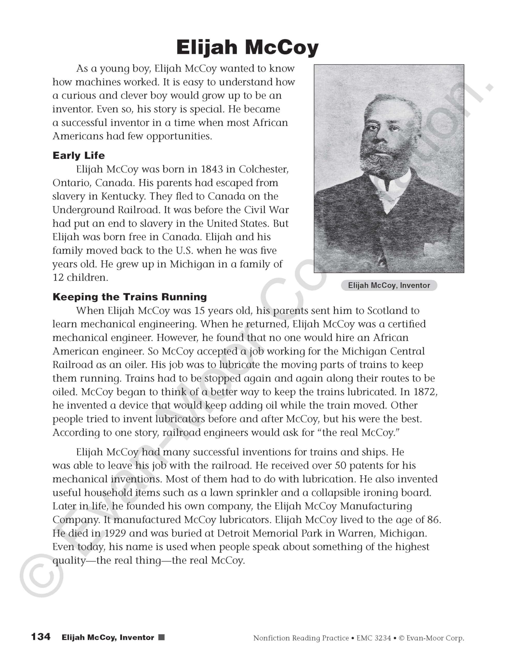 Evan-Moor Non-Fiction Reading Practice, Grade 4