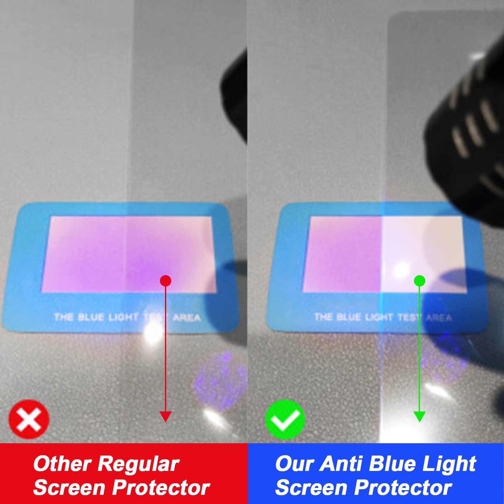 65 Inch Non-Glare TV Screen Protector, Anti-Blue Light/Anti Scratch Protection Film, Protect Your Eyes for Samsung, Insignia, VIZIO, TCL, Sony, Sharp, Hisense, LG, TCL, Etc,65in L56.69inxW31.85in