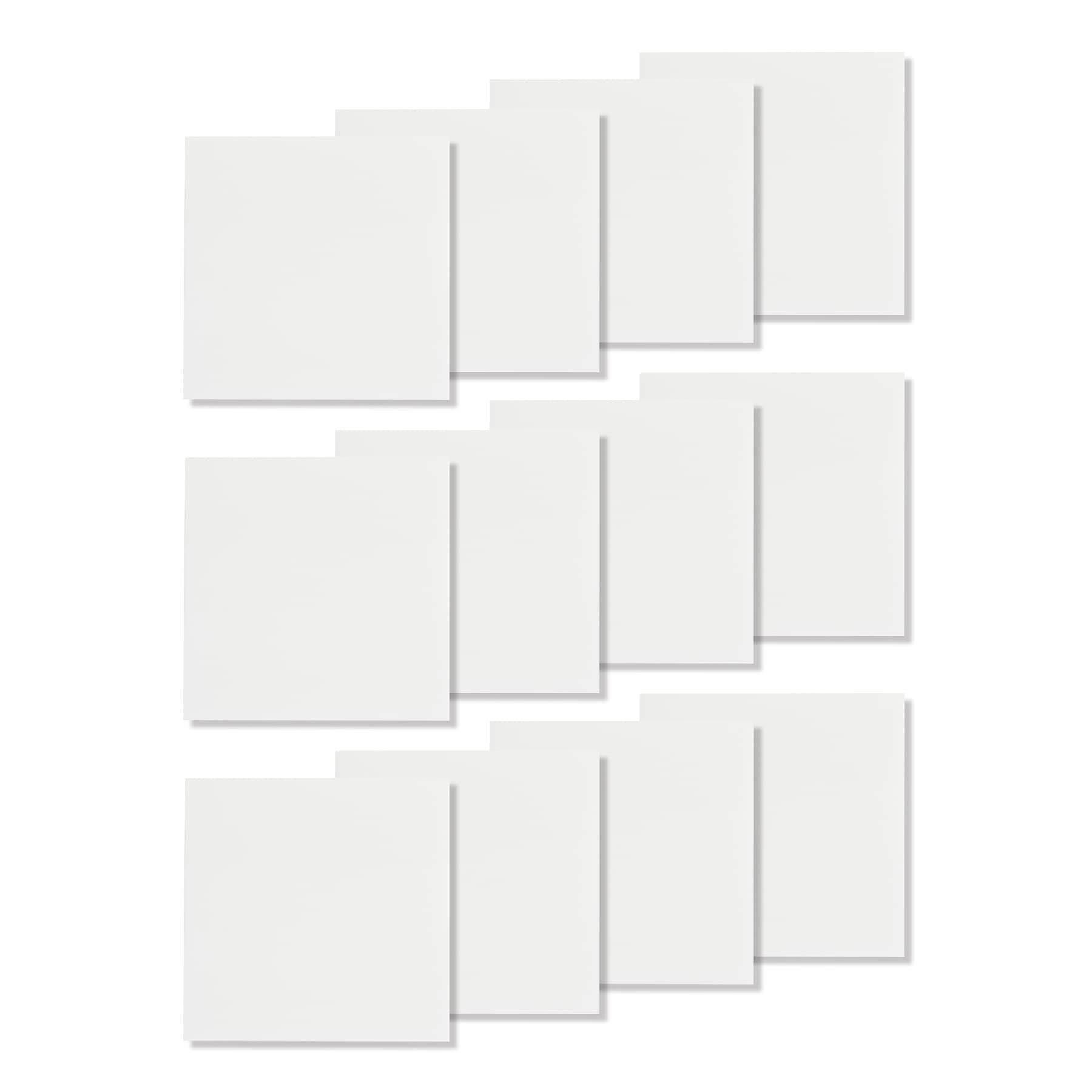 300Pcs Transparent Sticky Notes Clear Sticky Notes Waterproof self-Adhesive Translucent Sticky Notes