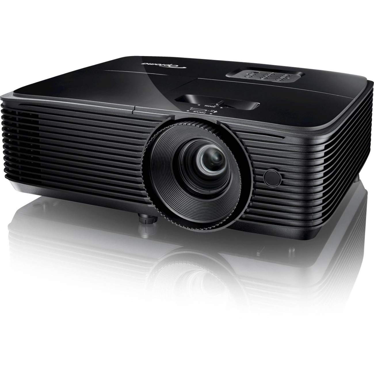 Optoma HD143X Affordable High Performance 1080p Home Theater Projector, 3000 Lumens, 3D Support, Long 12000 Lamp Life, for Indoor and Outdoor Movies, Built In Speaker