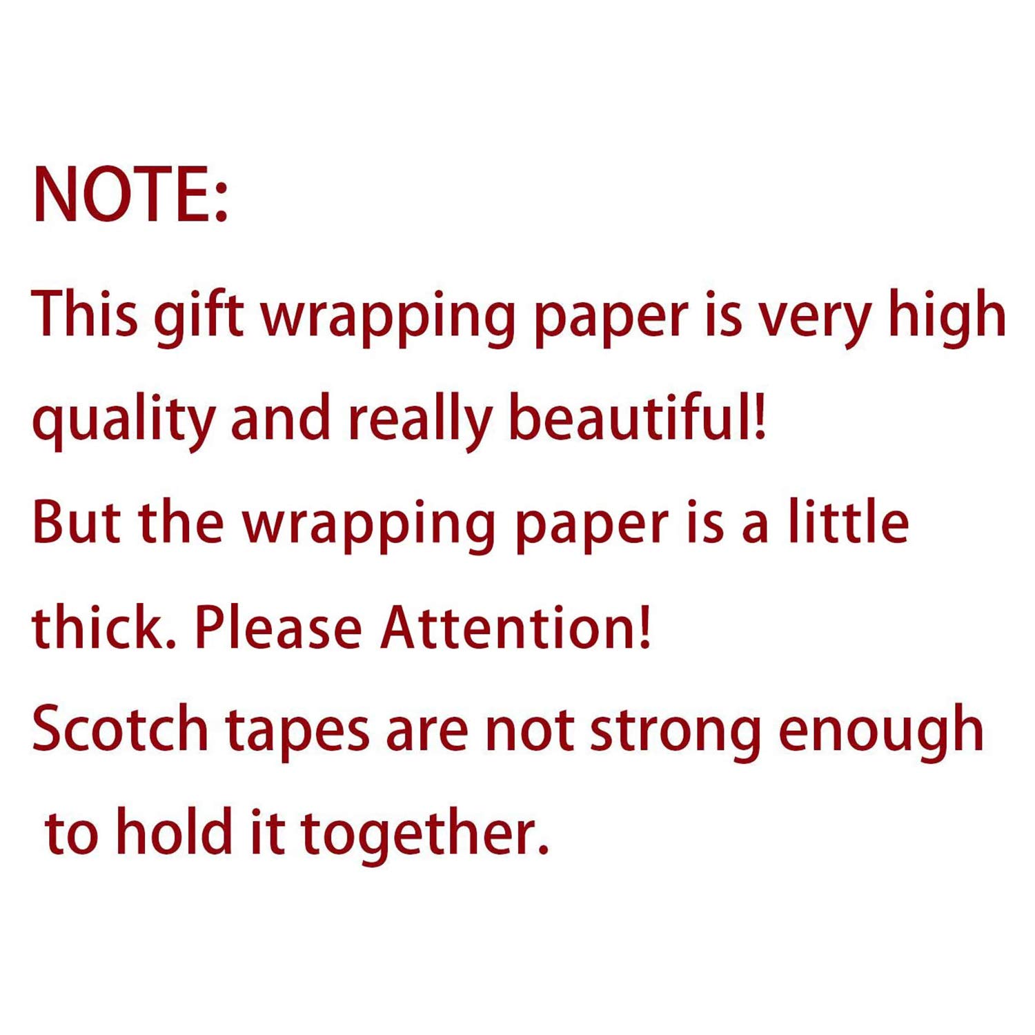 WRAPAHOLIC Wrapping Paper Roll - Elegant White for Birthday, Holiday, Wedding, Baby Shower Wrap - 30 inch x 16.5 feet