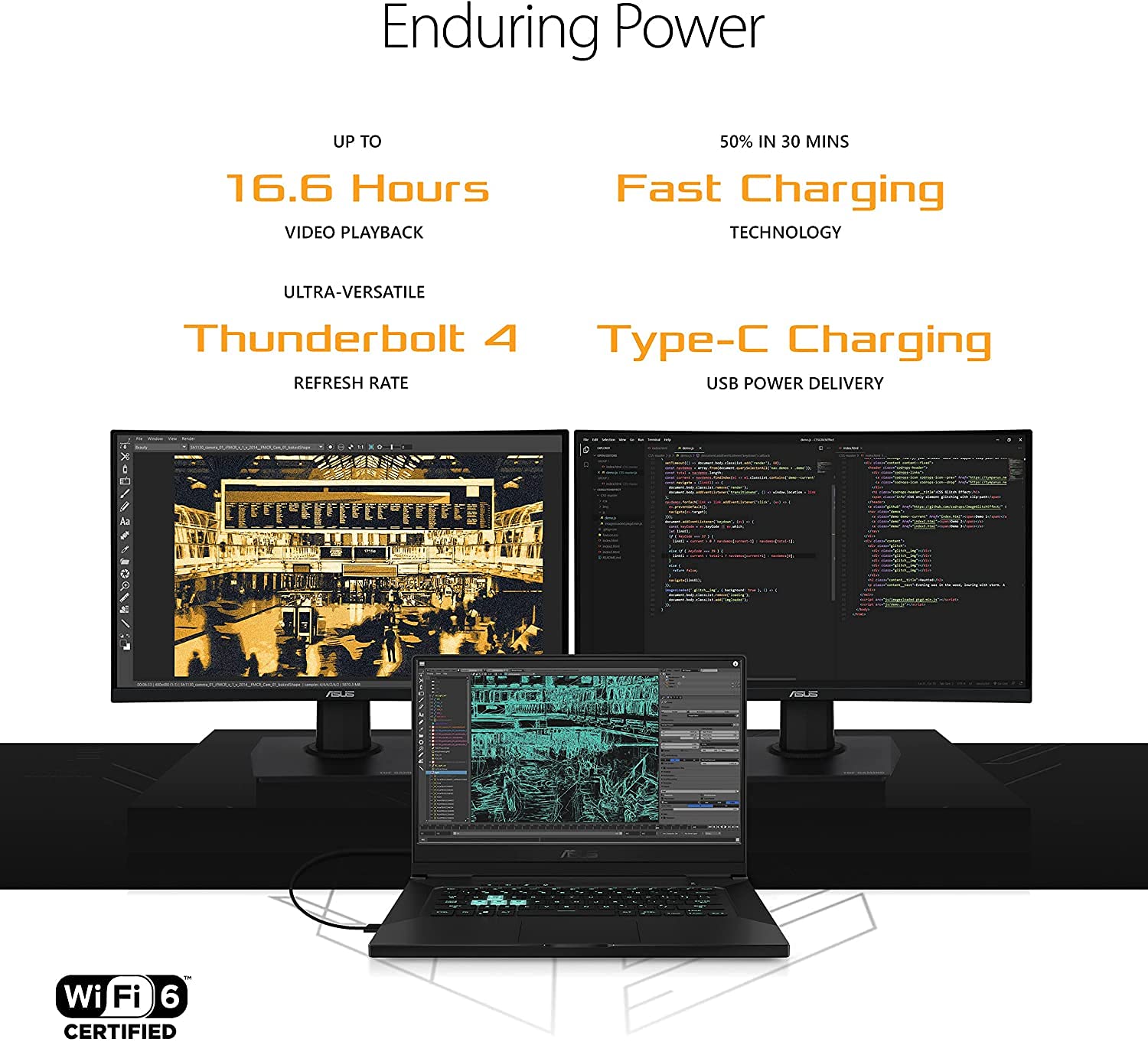 ASUS 2022 Newest TUF Dash Premium Gaming Laptop: 15.6" FHD 144Hz IPS Display, Intel Gaming H Core H 8-Core i7-11370H, 32GB RAM, 2TB SSD, 4GB GeForce RTX 3050Ti, Wifi6, Backlit-KYB, DTS, Win10H, TF
