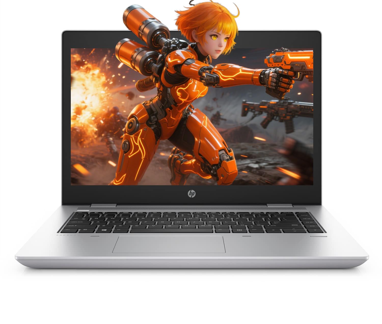 HP ProBook 640G4 14" Business Laptop, Intel Core i5-7200U 2.5GHZ, 16G DDR4, M.2 512G SSD, VGA, HDMI, Windows 10 Pro 64 Bit-Multi-Language Supports English/Spanish/French(Renewed)