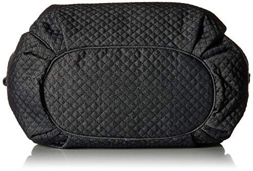 Vera Bradley Women's Denim Glenna Satchel Purse, Denim Navy, One Size