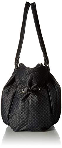 Vera Bradley Women's Denim Glenna Satchel Purse, Denim Navy, One Size
