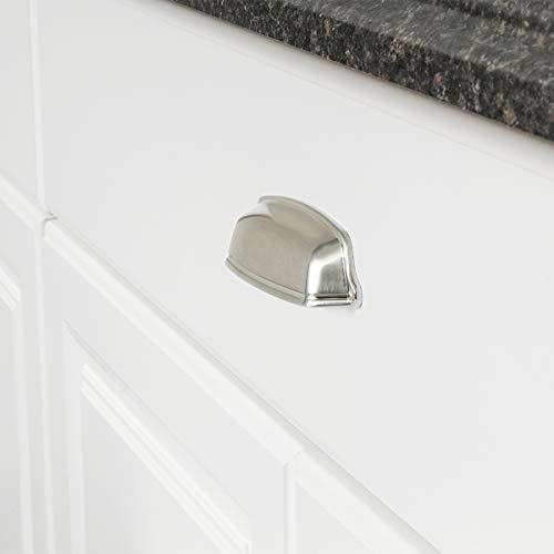 Austin & Mills AM-CH103, Satin Nickel, Square Bin Cup, 5-Pack